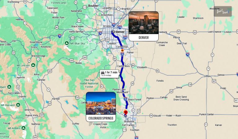 Denver To Colorado Springs Distance: How To Travel?
